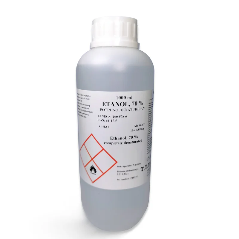 ETANOL 70% DENATURIRANI 1 L - Tape plus d.o.o.